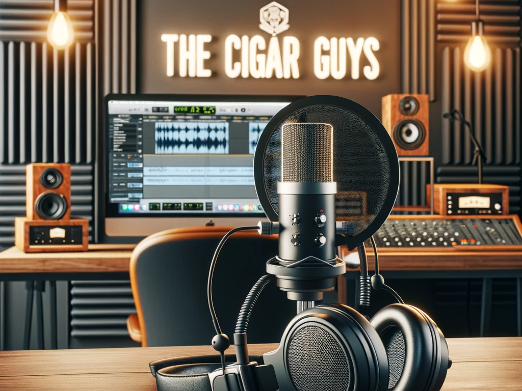 Podcast Setup – The Cigar Guys