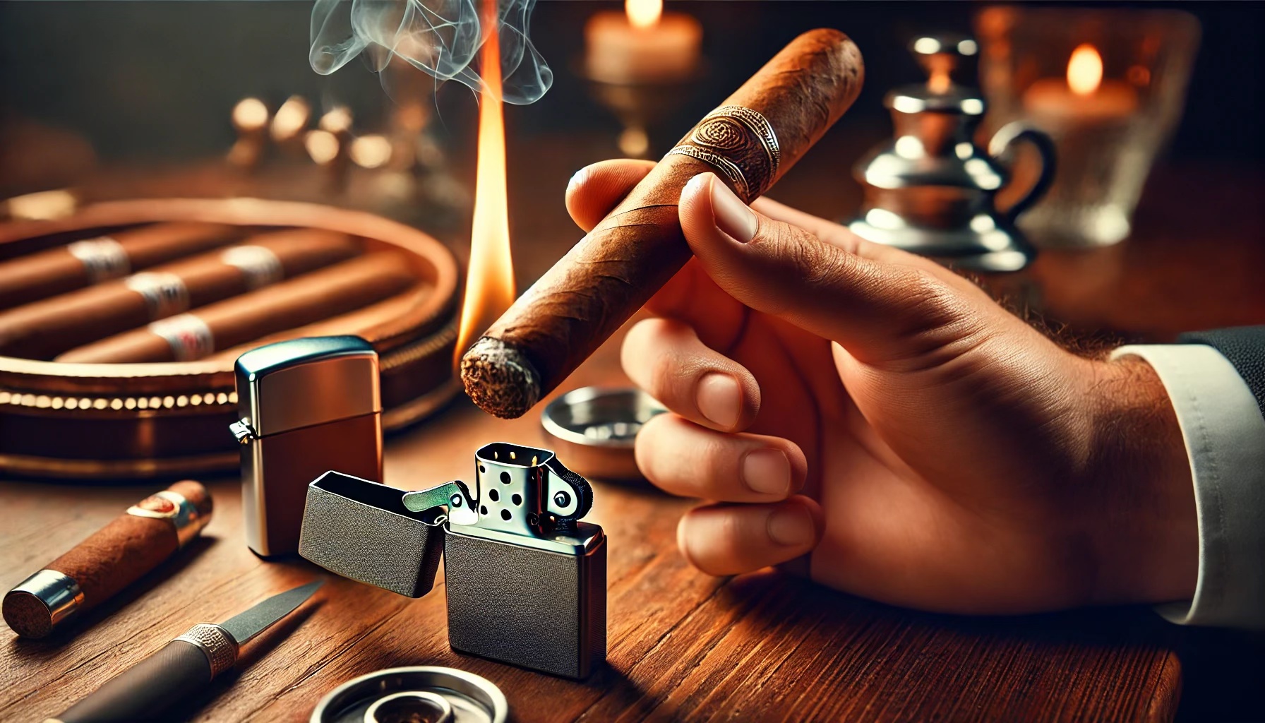 Why You Shouldn’t Use a Zippo Lighter on Cigars – The Cigar Guys